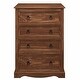 Wood Dresser 4 Drawers Chest Corona | Furniture Dash - Bed Bath & Beyond - 35696827